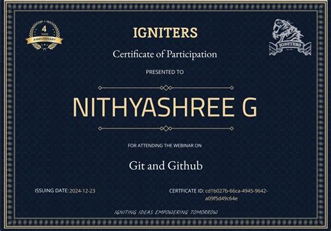 Im Excited To Share That I Recently Participated In An Insightful Webinar On Git And Github