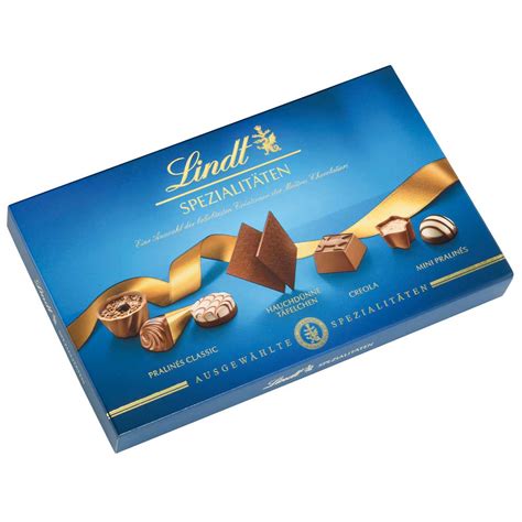 Lindt Микс от шоколадови пралини 6 вида 125 гр Продуктови Категории Шоколади Магазин за