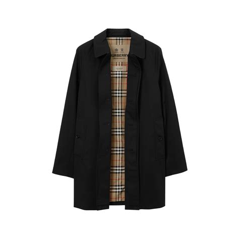 버버리 캠든 헤리티지 카 코트 블랙 Burberry Kream