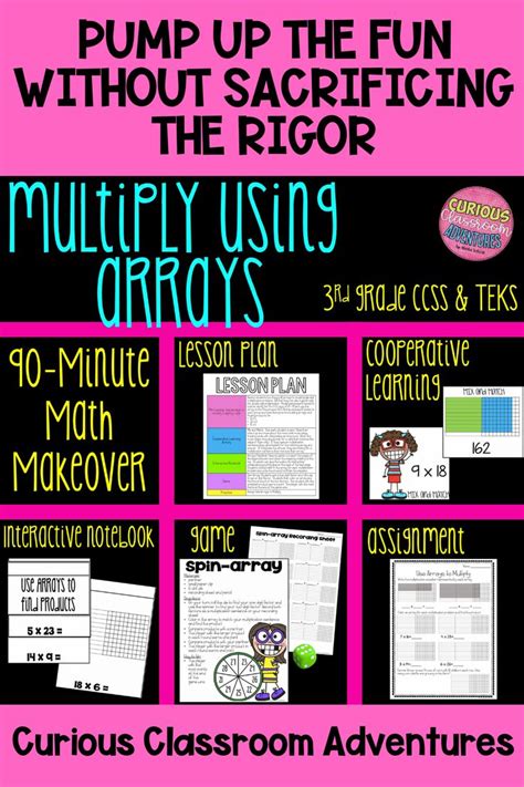 2 Digit By 1 Digit Area Model Multiplication Array Anchor Chart Games Worksheet Interactive
