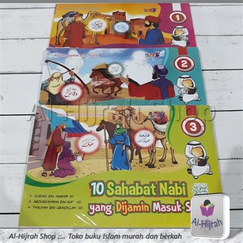 Jual SAHABAT NABI YANG DIJAMIN MASUK SURGA PAKET Shopee Indonesia