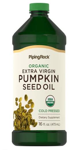 Piping Rock Pumpkin Seed Oil Cold Pressed Organic Buy In Sydney