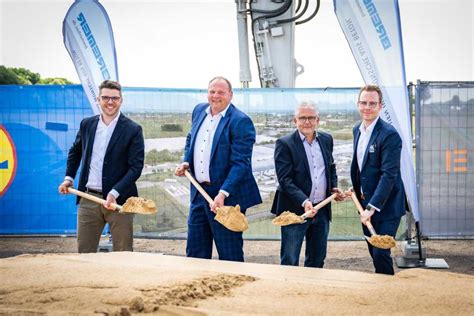 Lidl Einzelhändler entwickelt zusammen mit EQT Exeter Logistikzentrum in Hückelhoven Neubau