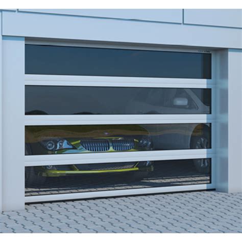 Porte de garage vitrée L 3 0 x H 3 25
