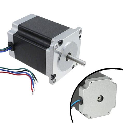 57hm76 2804 Nema 23 18kg Cm Stepper Motor Round Type Buy Online At Low