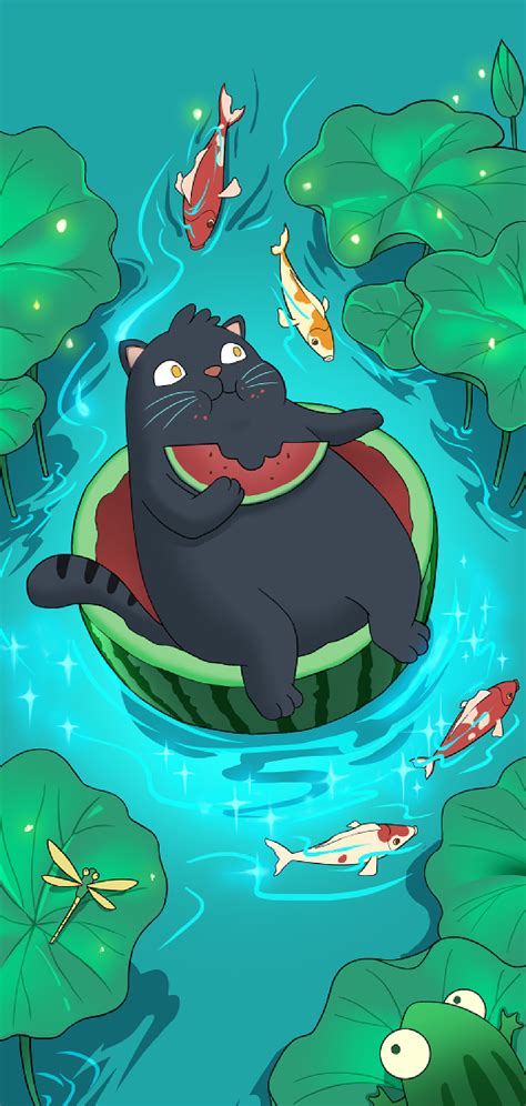 蓝憨憨（原创ip）场景 插画系列兴晨兴晨 站酷zcool