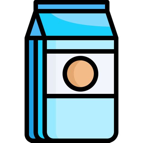 Icono De Leche Justicon Lineal Color