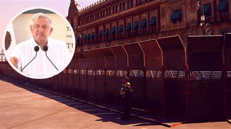 Las Vallas En Palacio Nacional No Fueron Colocadas Por Miedo A Las