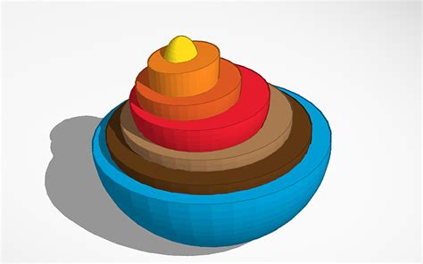 3d Design Layers Of Earth Tinkercad