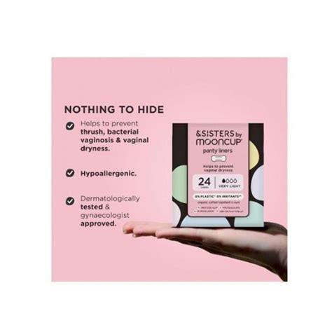 Seldram Supplies Andsisters Panty Liners Very Light