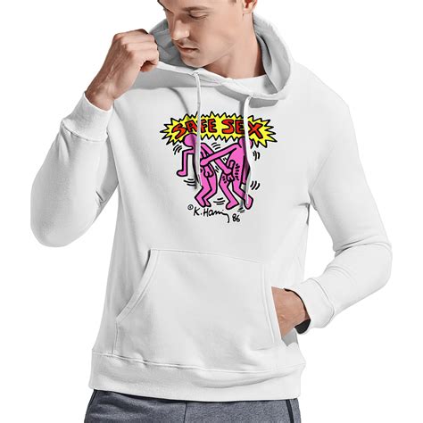 Keith Haring Shirt Safe Sex Hoodie Keith Haring Store