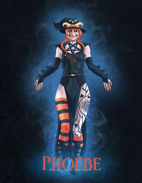 Phoebe The Pumpkin Witch 2022 By Cenzart On Deviantart