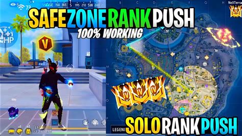 Best Rank Push Trick In Safe Zone Solo Rank Push Tips And Trik How