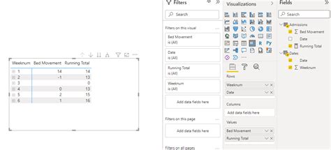 running totals issue microsoft fabric community