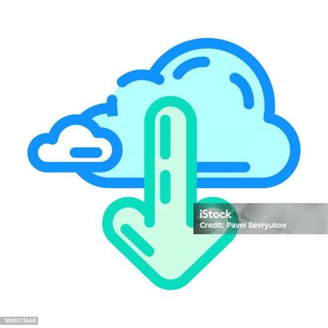 중요한 발표 다운로드 컬러 아이콘 벡터 일러스트 레이 션 다운로드에 대한 스톡 벡터 아트 및 기타 이미지 다운로드 데이터