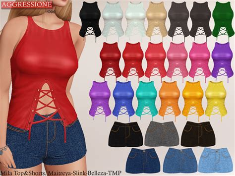 Second Life Marketplace Aggressione Mila Outfit Maitreya Slink