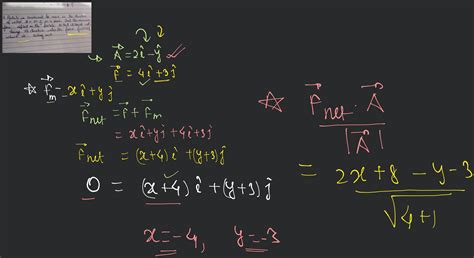 a particle is constrained to move in the direction of vector a 2↑−y in
