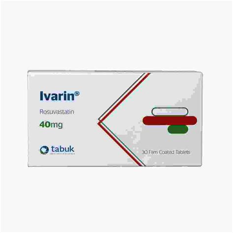 Ivarin 40 Mg 30 Tablets