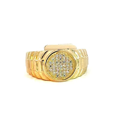 10k Gold Mens Ring Lvlsjewelry