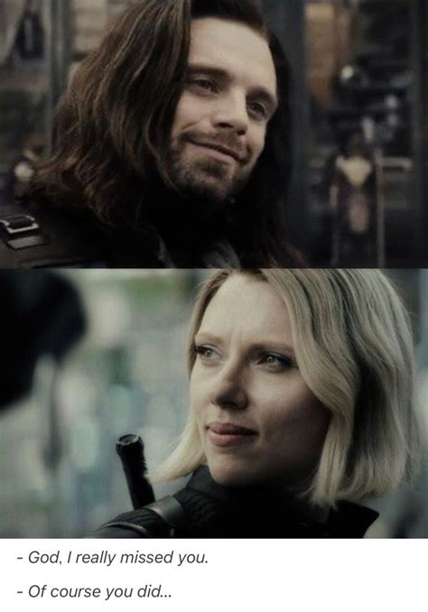 Black Widow And Bucky Barnes Marvel Couples