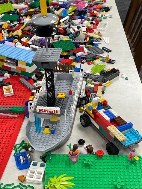 Legos At The Library Shamokin Coal Township Public Library