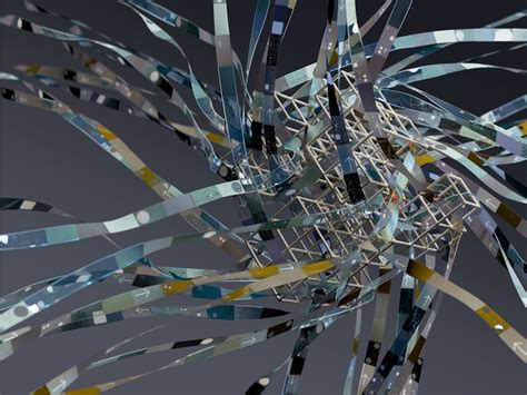 3 차원 렌더링 3 D Ai Ai 시각화 Cgi 가벼운 가상의 건축 공상 과학 소설 관념적인 구글 딥마인드