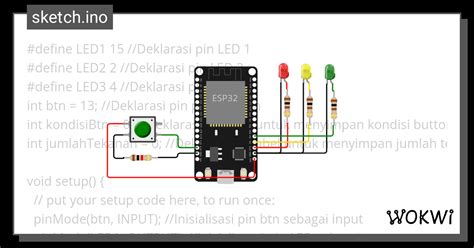 Test Evaluasi 2 Wokwi Esp32 Stm32 Arduino Simulator Test Evaluasi 2 Wokwi Esp32 Stm32 Arduino Simulator