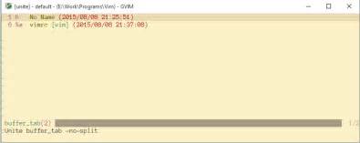 Vim Windows How To Bind A Set Of Buffers To A Tab Vi And Vim Stack