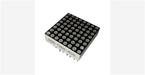 19mm Mini Led Matrix 8x8 Orange Led Dot Matrix Display