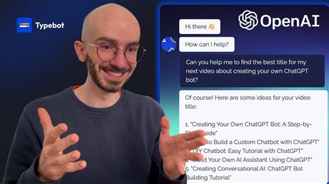 How To Create Your Own Chatgpt Bot Youtube