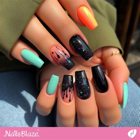 Drip Nail Design Ideas