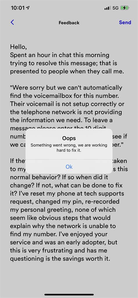 Feedback Visible App Rvisible