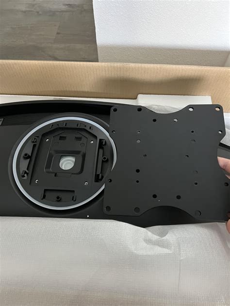 Anyone Know How To Mount A Samsung G9 To A Simlab Single Screen Holder R Simracing