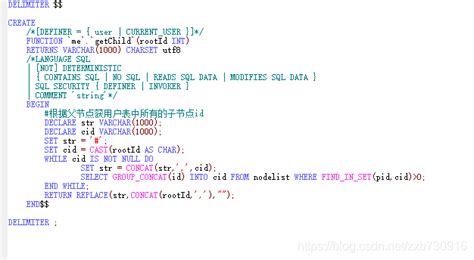 Mysql树形查询技巧 Csdn博客