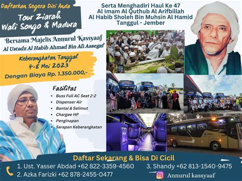 Haul Habib Sholeh Tanggul Ke 47 Acara Besar Majelis Info Info