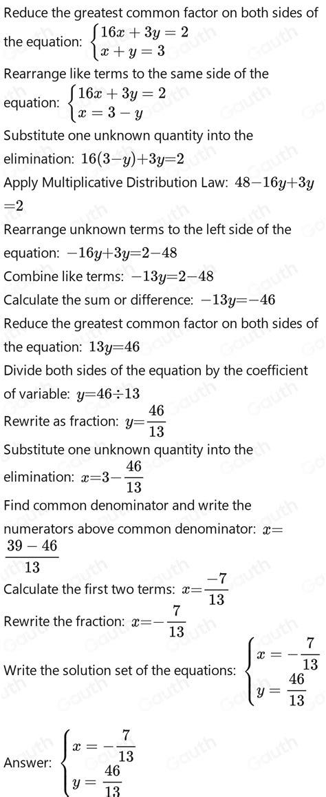 Solved X Y X Y Algebra