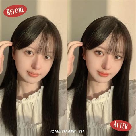 💘ปรับหน้าให้เป๊ะ ด้วยแอปเหมยตู Meitu 💋💌 แกลเลอรีที่โพสต์โดย Meitu Th Lemon8
