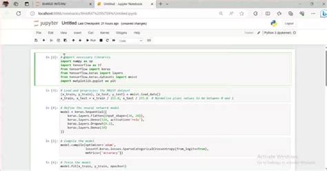 thota jayanth on linkedin datascience bharatintern internship
