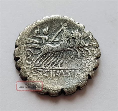 106 Bc Scipio Africanus Defeated Hannibal Roman Republic Denarius