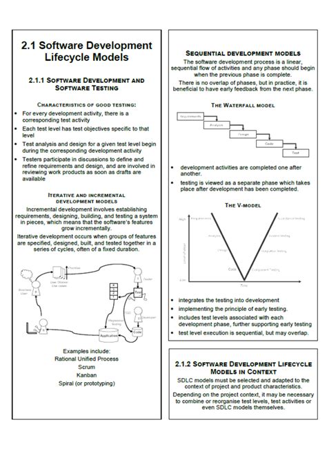 Solution Istqb Foundation Level Chapter 2 Summary Studypool