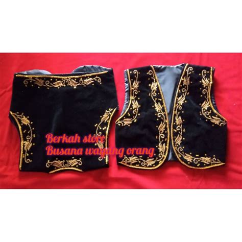 Jual Rompi Rompi Bludru Aksesoris Tari Rompi Wayang Orang