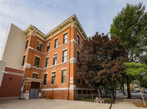Overcast View Of The Campus Of University Of Illinois Chicago Stock Image Image Of Campus