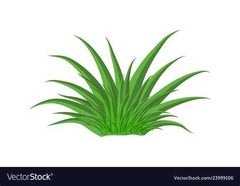 Grass Symbol Icon Design Beautiful Isolated Vector Image