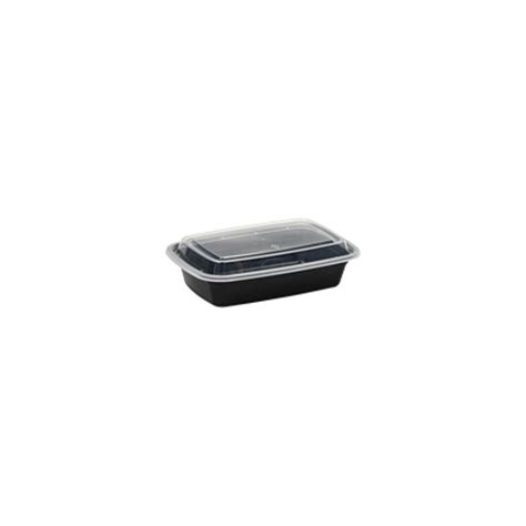 Inno Pak 24 Oz Polypropylene Rectangular Black Container Us Foods
