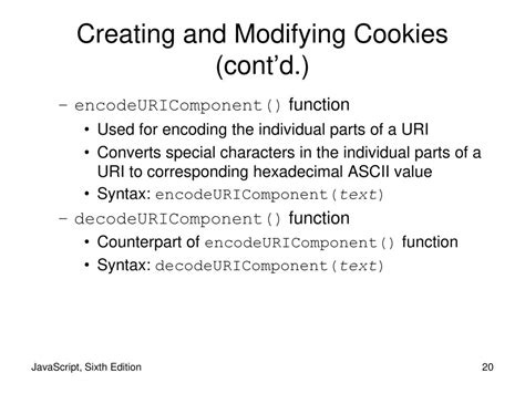 Javascript Sixth Edition Ppt Download