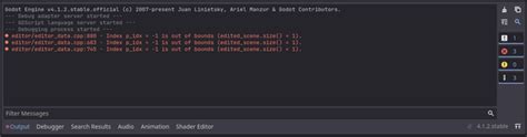 Everytime I Open Godot I Get This Error About Scene Sizes What Is This