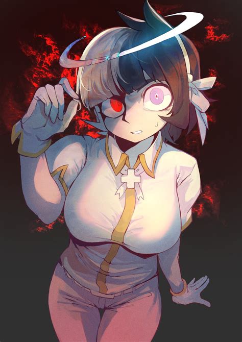 Azazel Helltaker Drawn By Ohako Ohako Danbooru