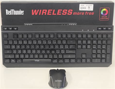 Red Thunder K20 Wireless Keyboard And Mouse Combo Set Avenue Shop Swap Sell