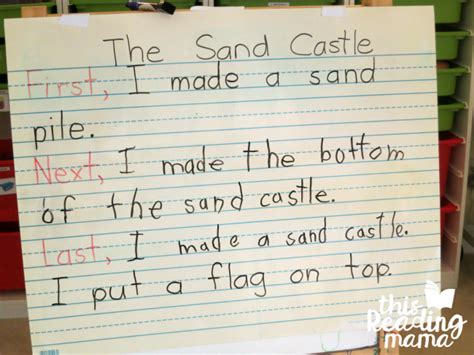 Sequence Writing Pages Sequence It This Reading Mama