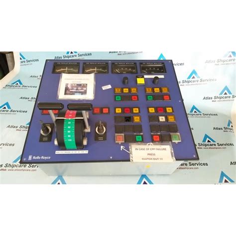 Rolls Royce Helicon X Mp 6536 Control Panel Atlas Shipcare Services